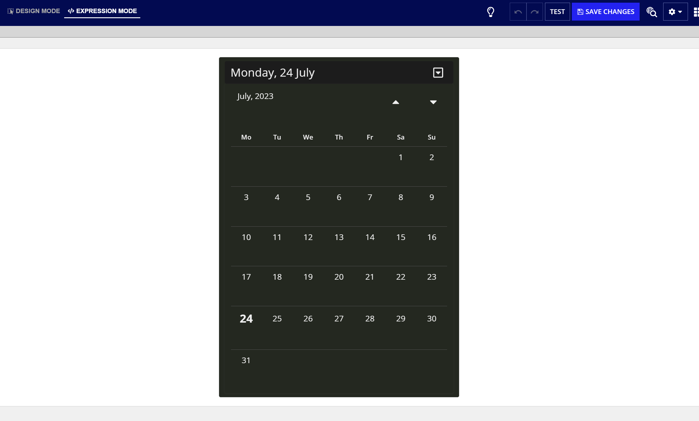 Generation of Dynamic Calendar In Appian – Appian Tips